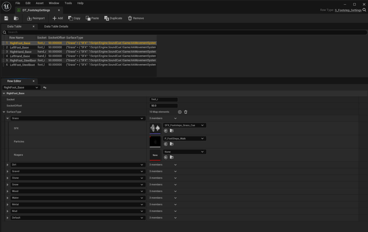 Footstep Component - travisty games