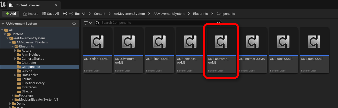 Footstep Component - travisty games