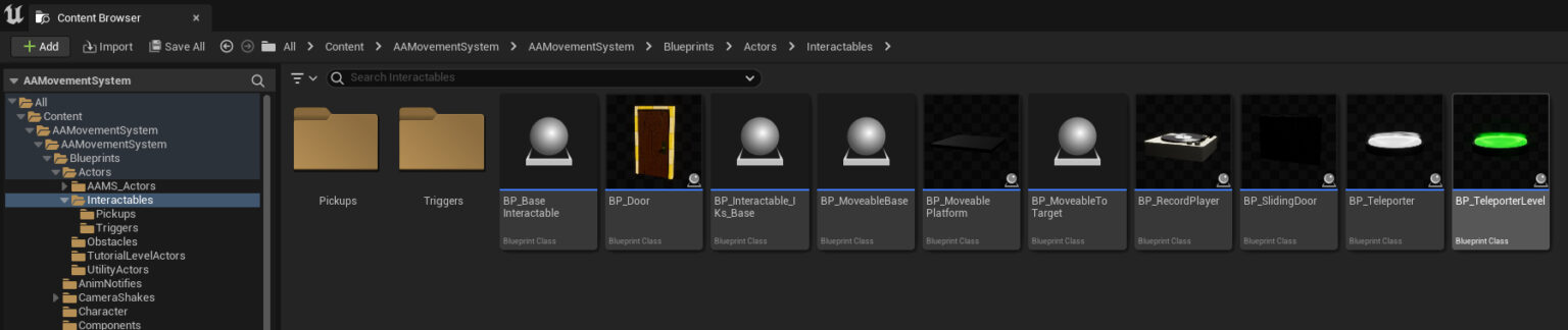 Interaction Actors - travisty games